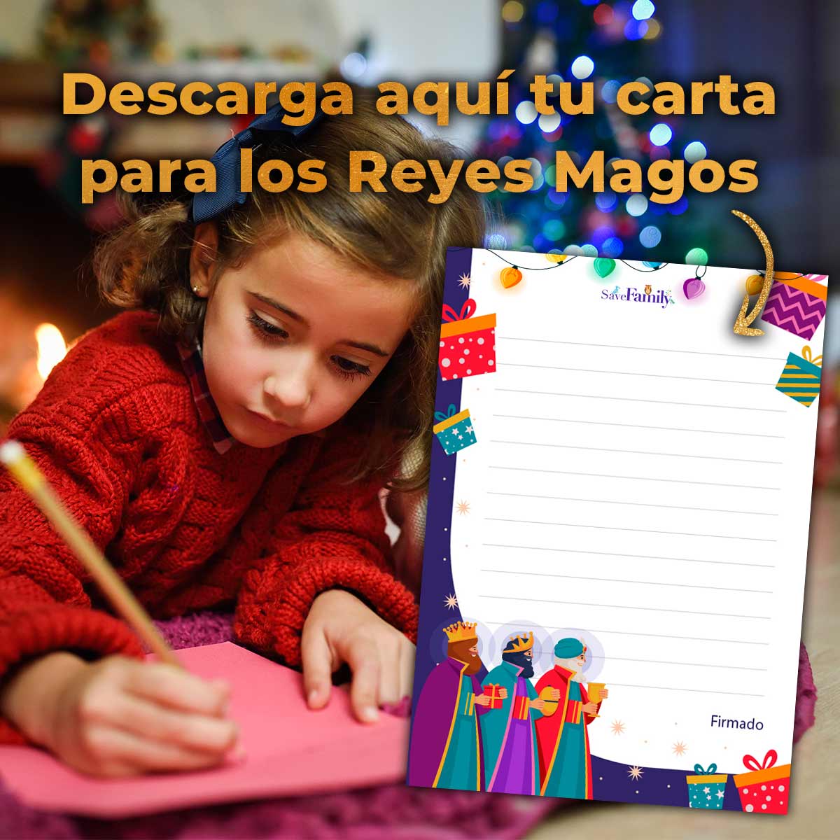 Descargable: Carta de SS.MM. Los Reyes Magos de Oriente
